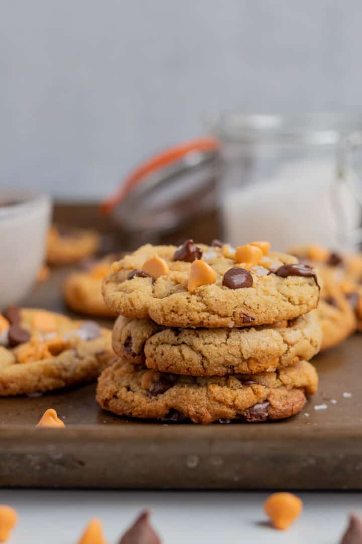Chocolate Chip Butterscotch Cookies | The Marble Kitchen